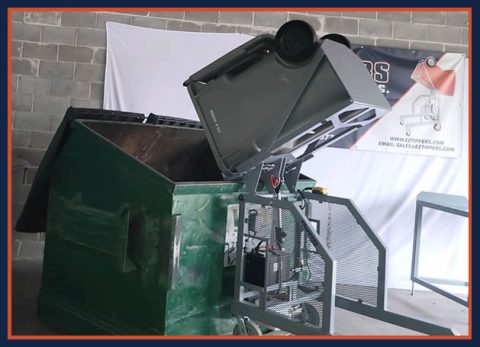 Cart Tippers By Ez Tippers Manufacturing.